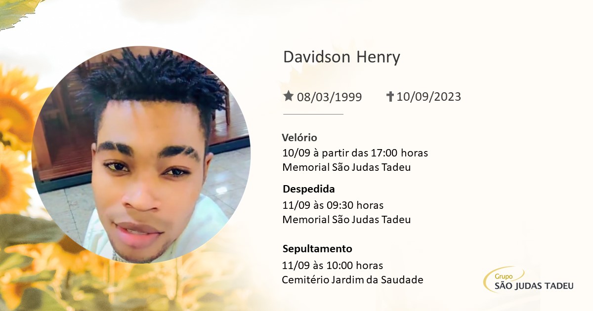 Davidson Henry - Grupo São Judas Tadeu