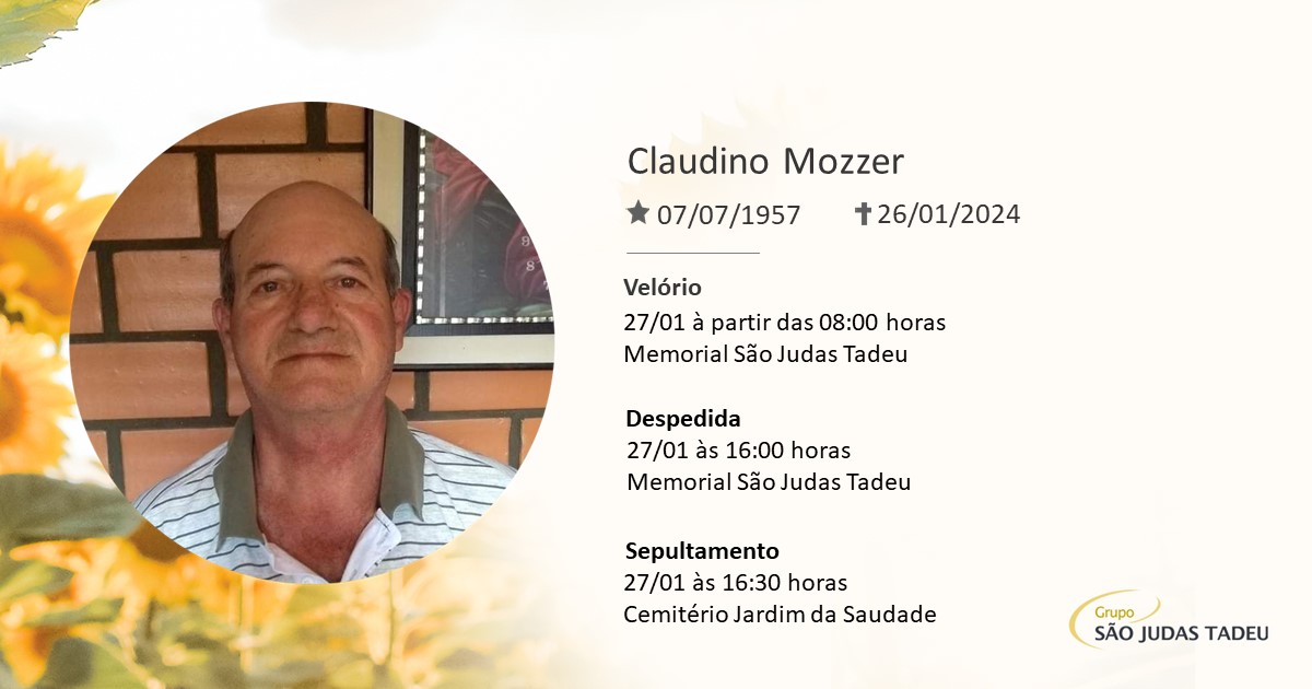 Claudino Mozzer - Grupo São Judas Tadeu