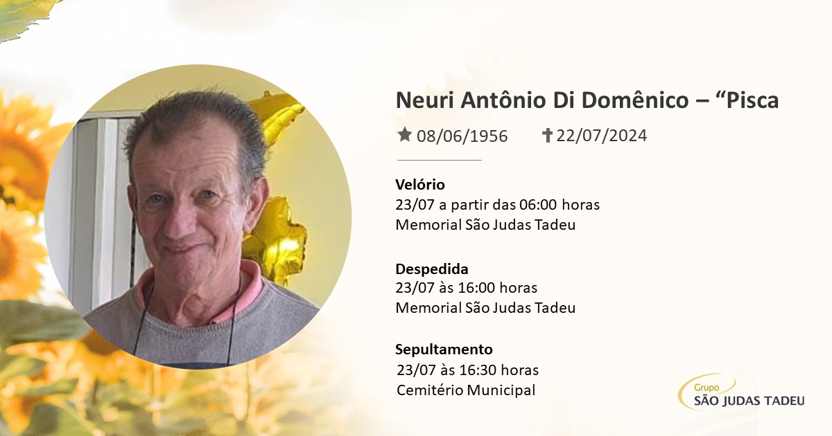 Neuri Antônio Di Domenico - Grupo São Judas Tadeu