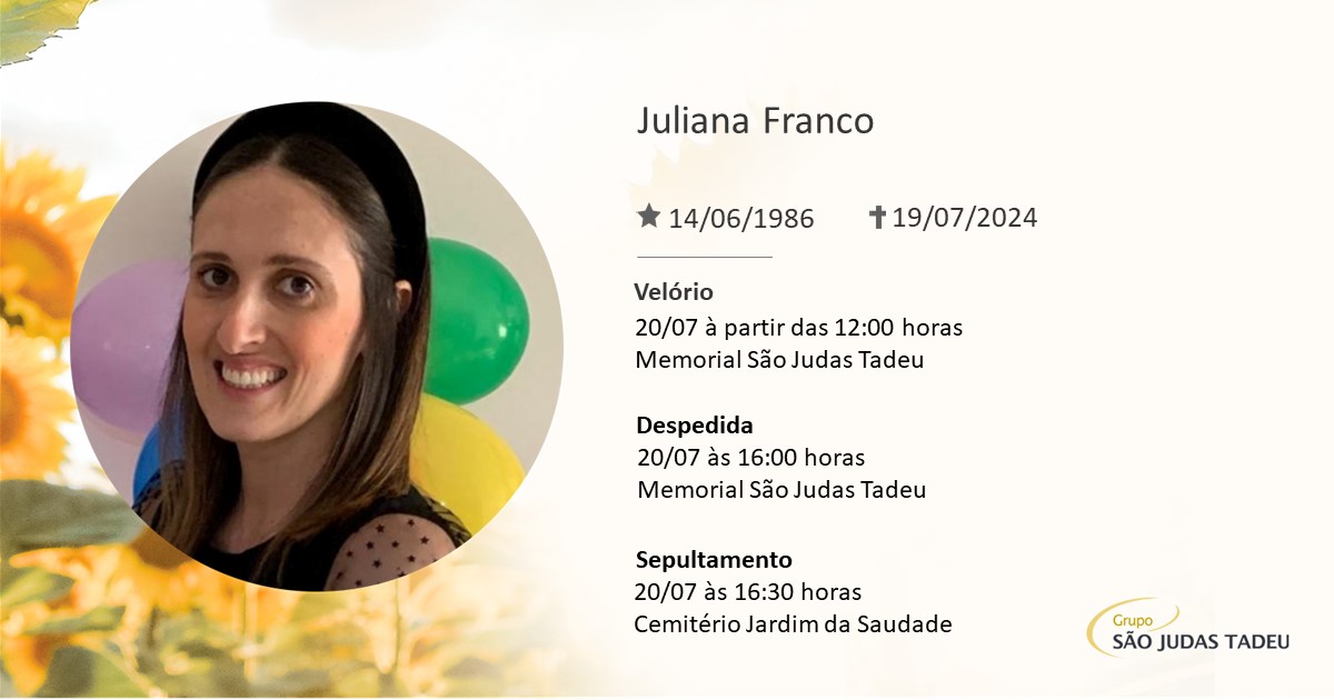 Juliana Franco - Grupo São Judas Tadeu