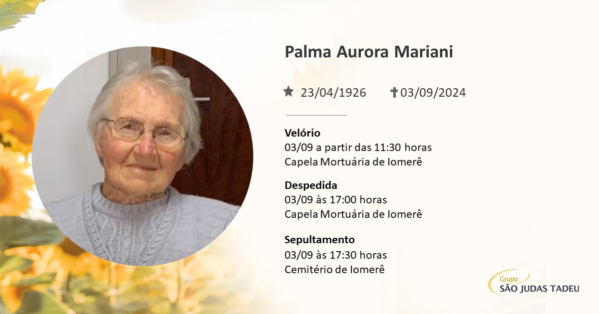 Palma Aurora Mariani - Grupo São Judas Tadeu