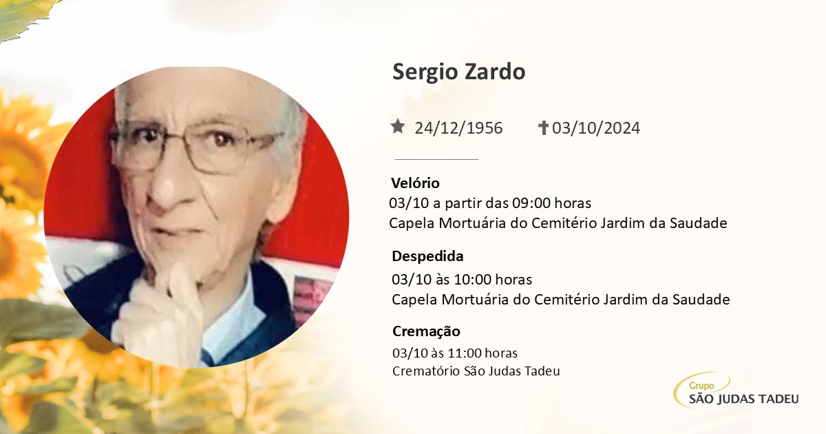 Sergio Zardo - Grupo São Judas Tadeu
