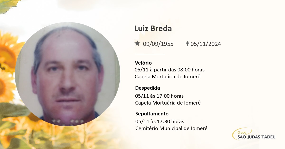 Luiz Breda - Grupo São Judas Tadeu