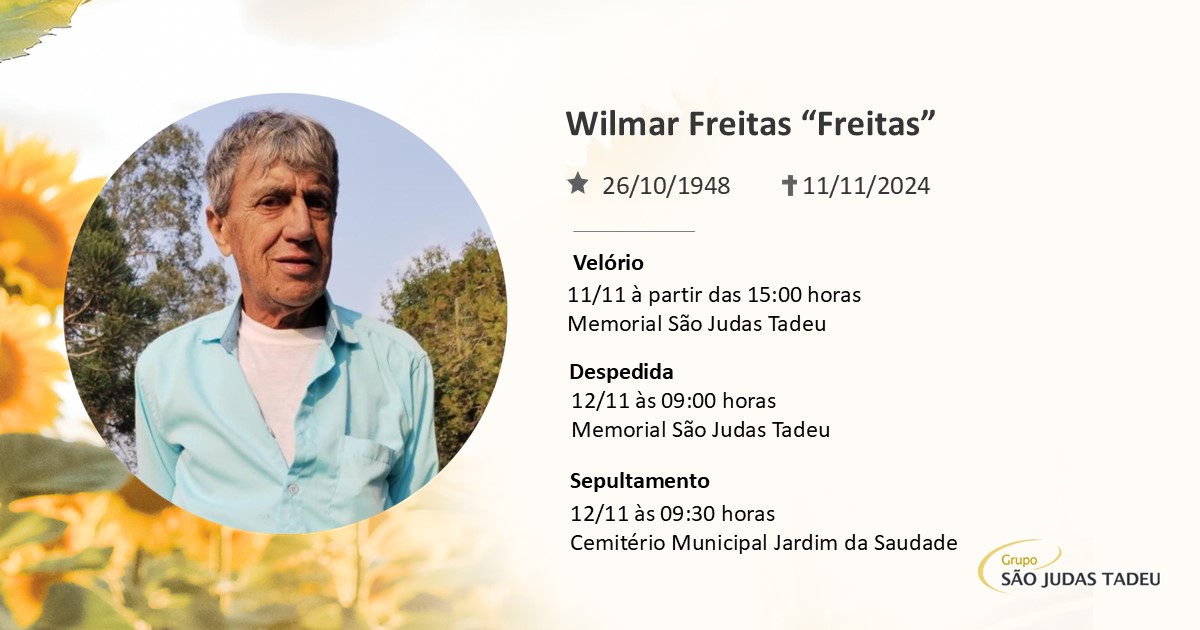 Wilmar Freitas "Freitas" - Grupo São Judas Tadeu