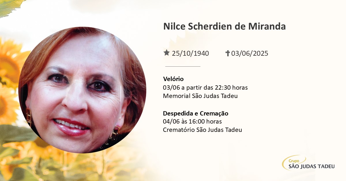 Nilce Scherdien de Miranda - Grupo São Judas Tadeu