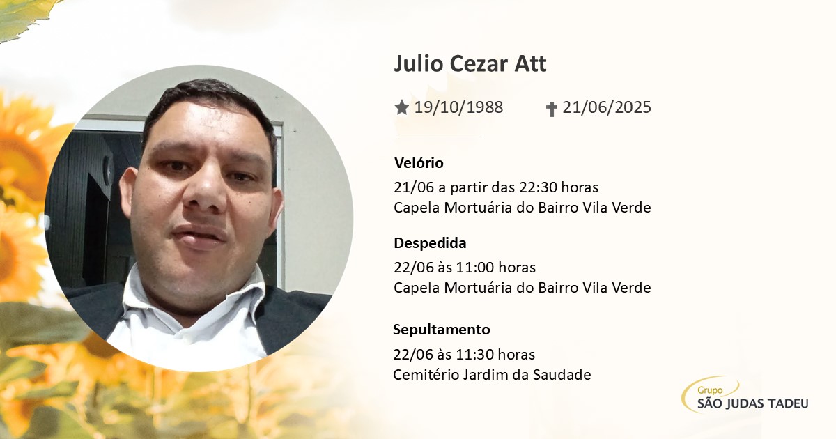 Julio Cezar Att - Grupo São Judas Tadeu
