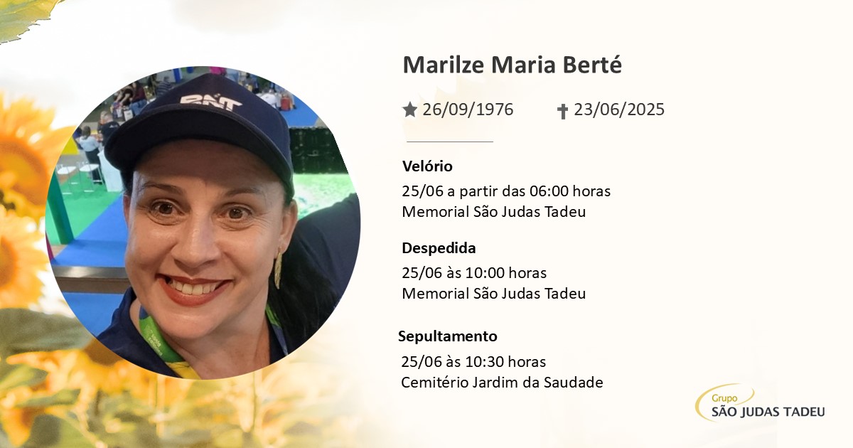 Marilze Maria Berté - Grupo São Judas Tadeu