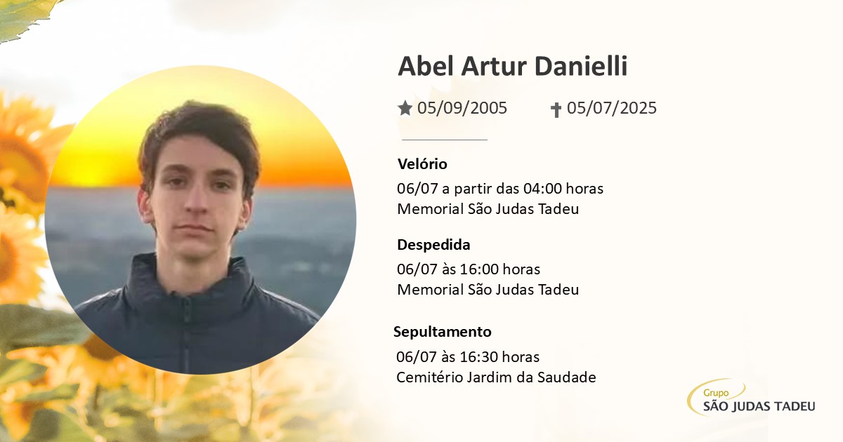 Abel Artur Danielli - Grupo São Judas Tadeu
