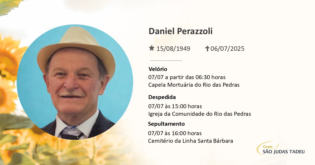 Daniel Perazzoli - Grupo São Judas Tadeu
