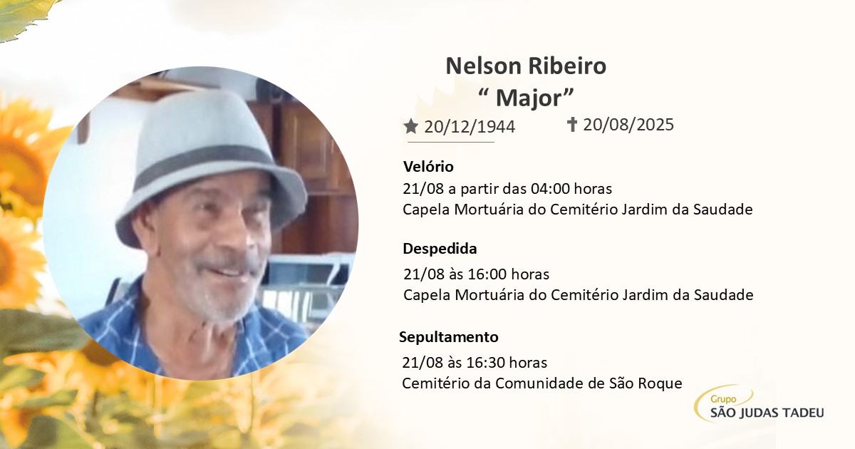 Nelson Ribeiro "Major" - Grupo São Judas Tadeu