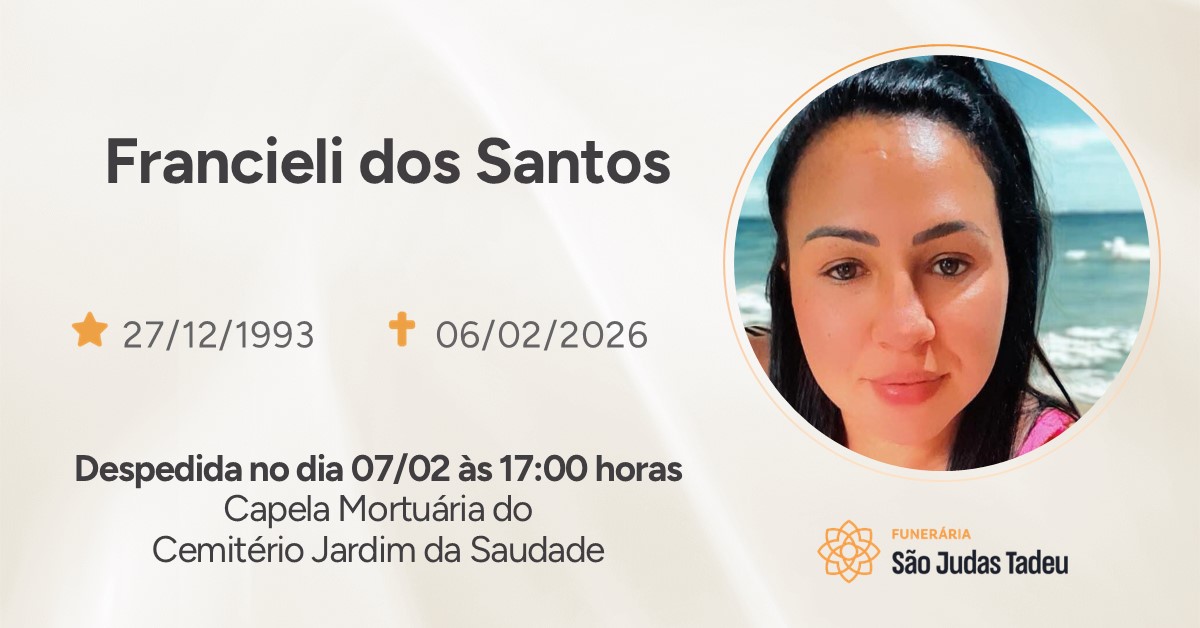 Francieli dos Santos - Grupo São Judas Tadeu